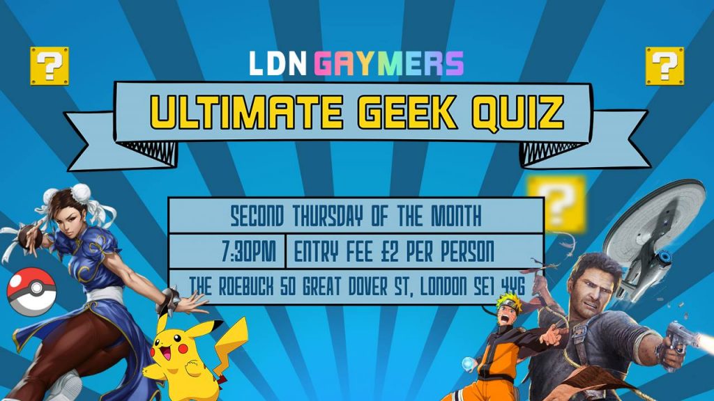 Ultimate Geek Quiz - Gaymers iNC.